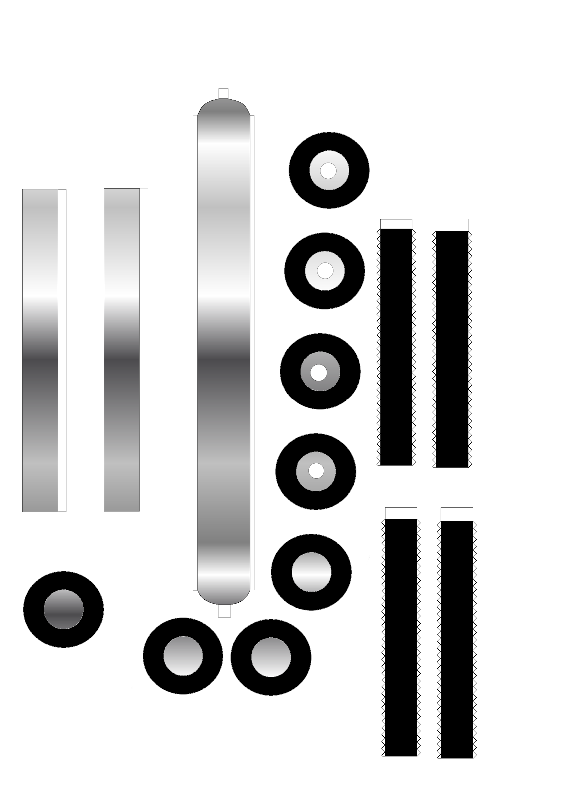 papermodelmatersexclusive's: paper model sheets done!