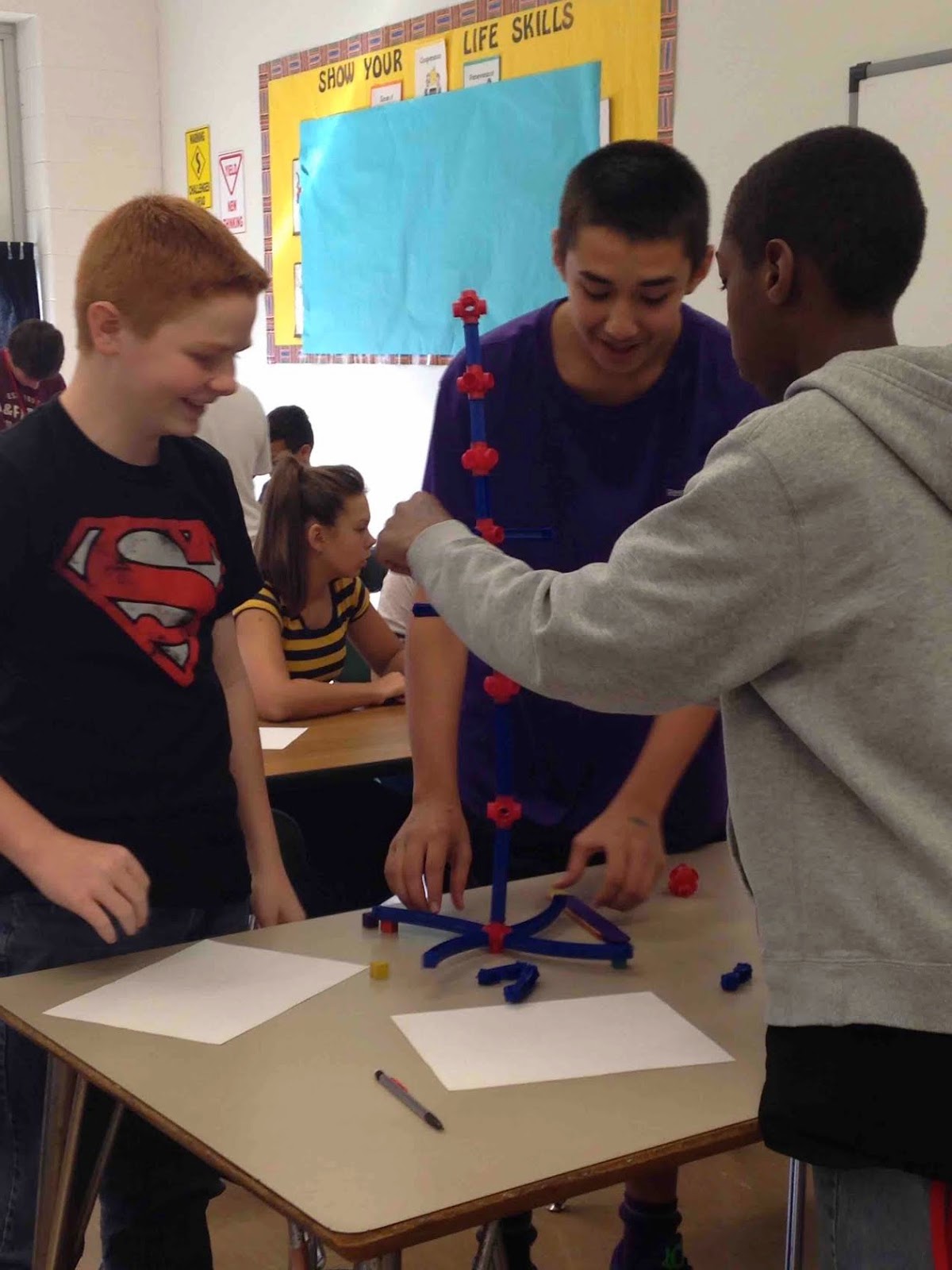 Talking Taylor Schools: WEST MIDDLE SCHOOL students learn teamwork