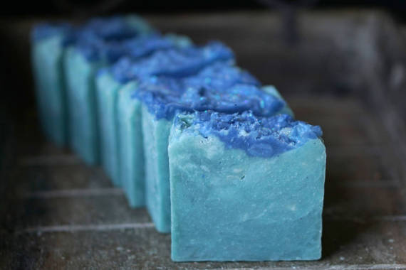 The Soap Bar: Summer Blue Handmade Soap