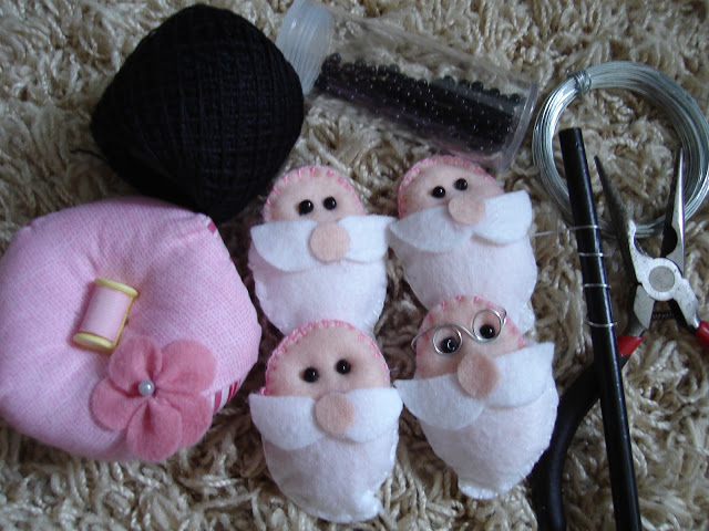 CreativaCale: Uradi sama Deda Mrazice i Andjele/Handmade Santa and Angels