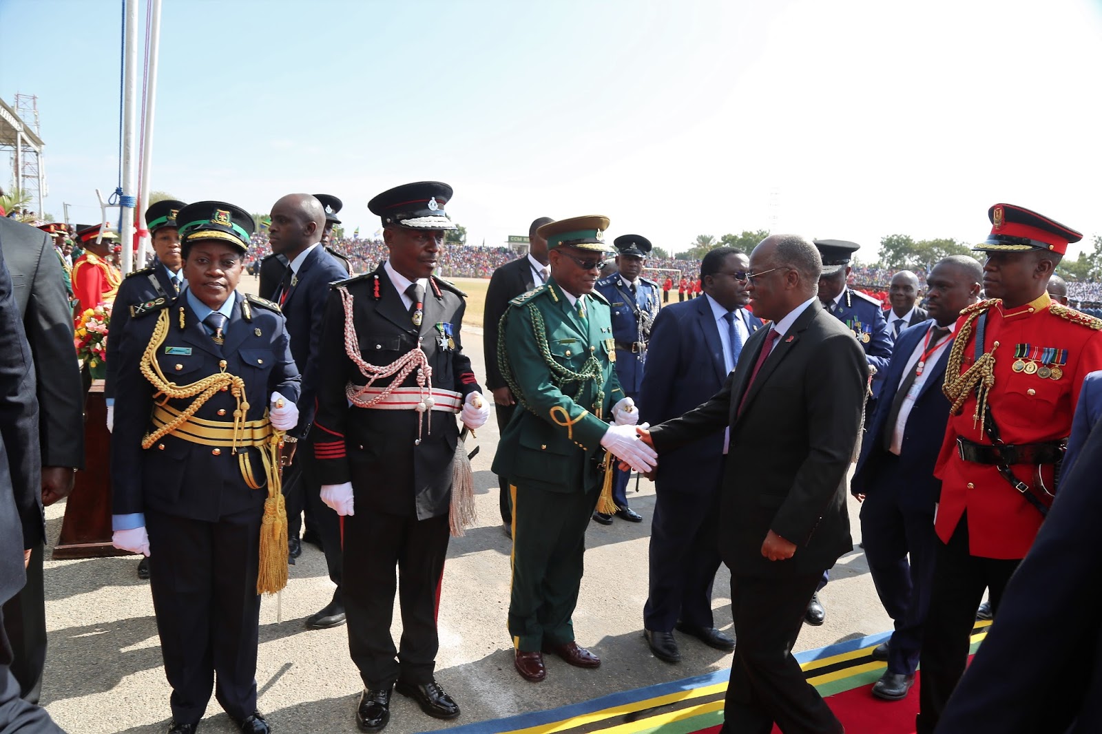 Uhamiaji Tanzania: UHAMIAJI ILIVYOSHIRIKI SHEREHE ZA MUUNGANO