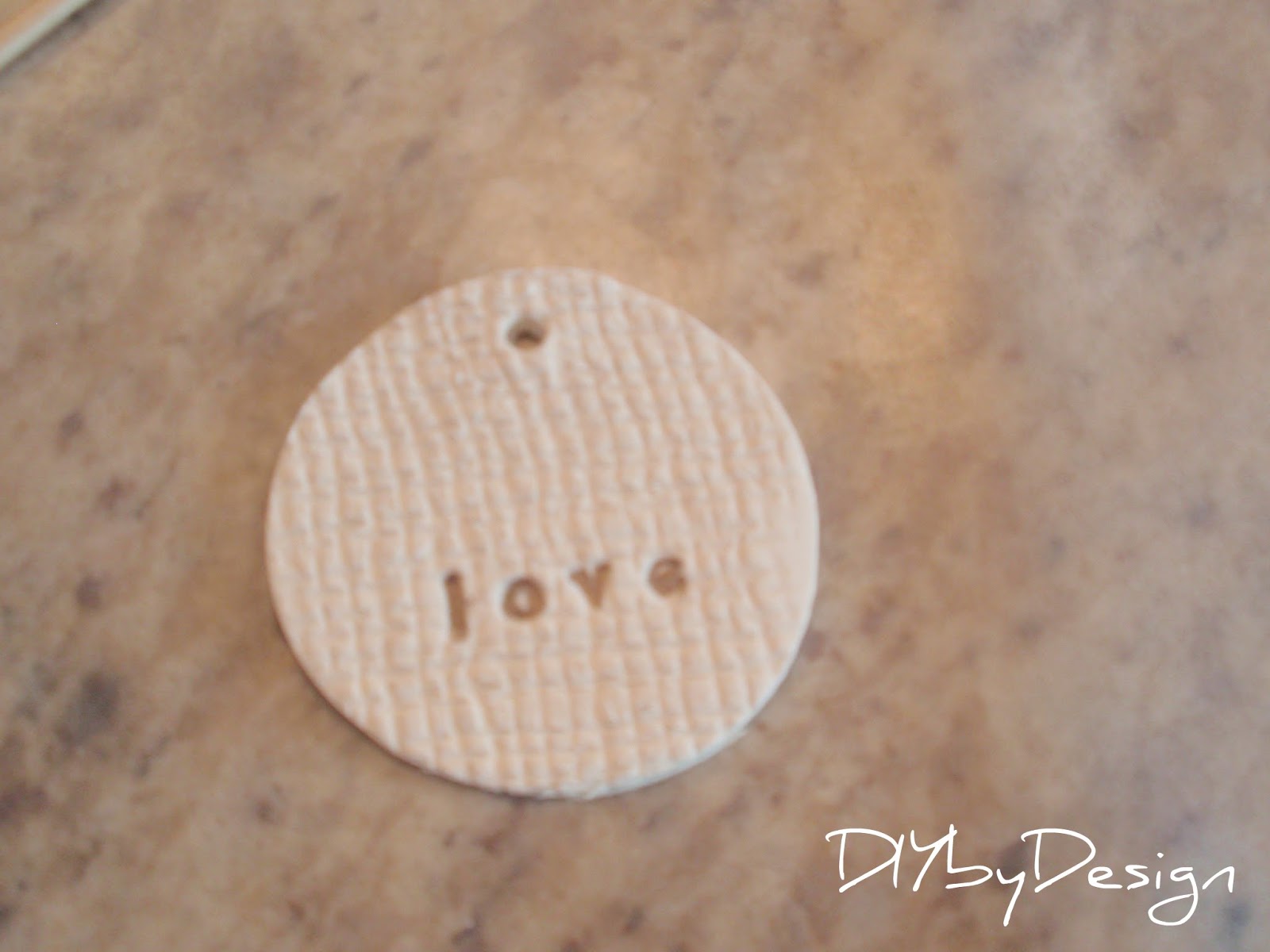 DIY by Design: Clay Tag Tutorial