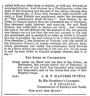 Casey Cardinia - links to our past: Cranbourne Shire Sesquicentenary