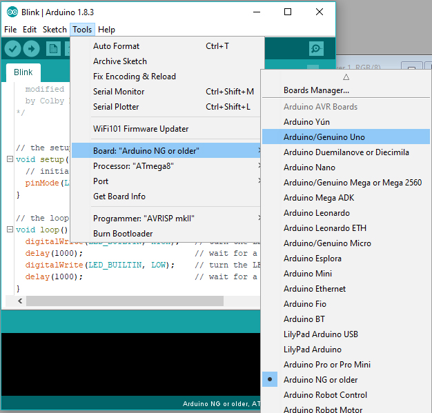 Elektronika: Belajar Arduino Pemula Menyalakan LED Berkedip Arduino UNO