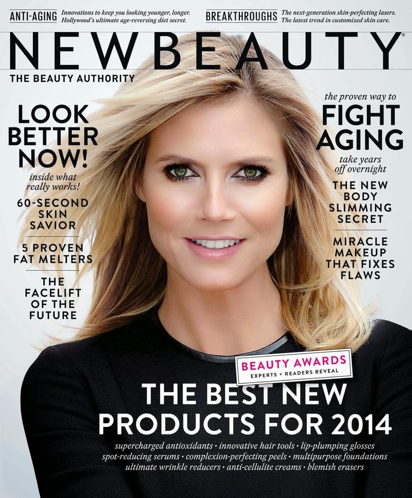 Heidi Klum Featured on New Beauty Magazine Cover Winter/Spring 2014 ...
