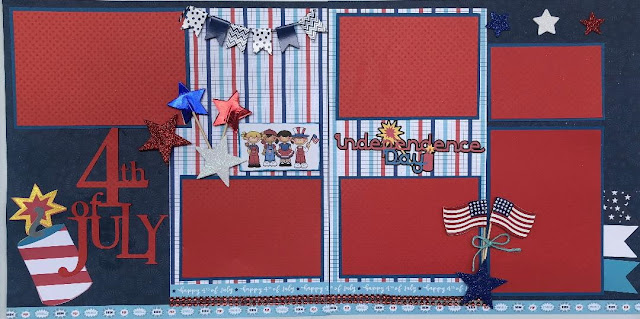 AMAZING GRACE Paper Crafts: Happy Independence Day!