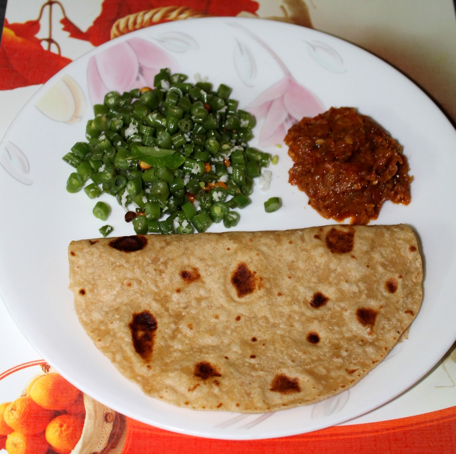 SUSRI'S ARRAY OF DELECTABLE VEG FOOD: Chapathi