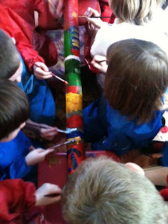Friendship poles for St Johns. - Nina Squire