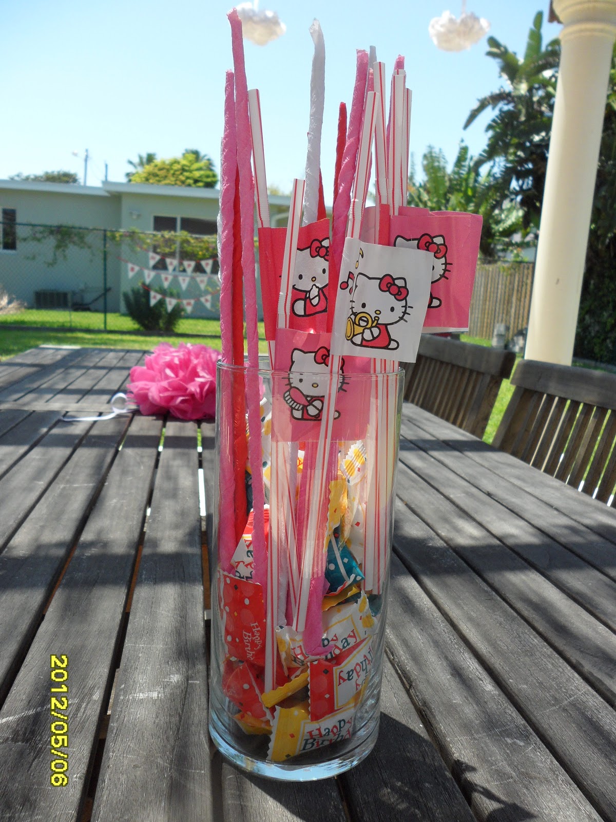 Nana's Theme Party: "Hello Kitty Birthday". Decorations. Catering ...