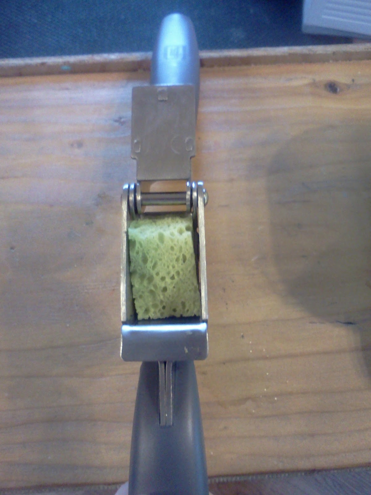 Montessori Design: Sponge Squeezing With a Garlic Press