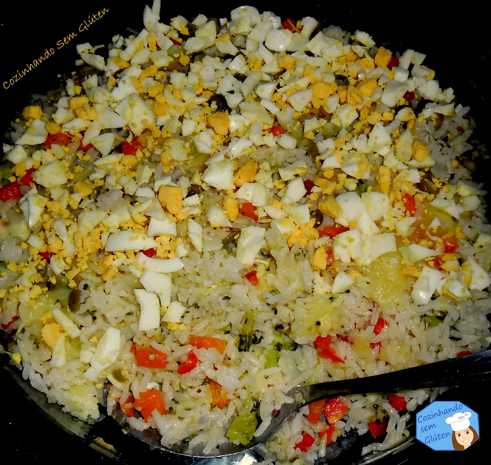 Cozinhando sem Glúten: Arroz com quinoa e legumes