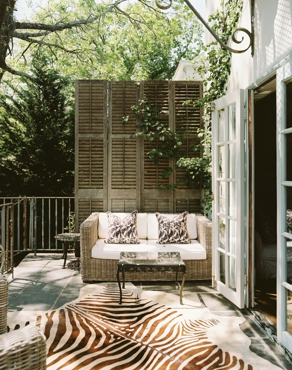 vignette design: Outdoor Living Room Inspiration