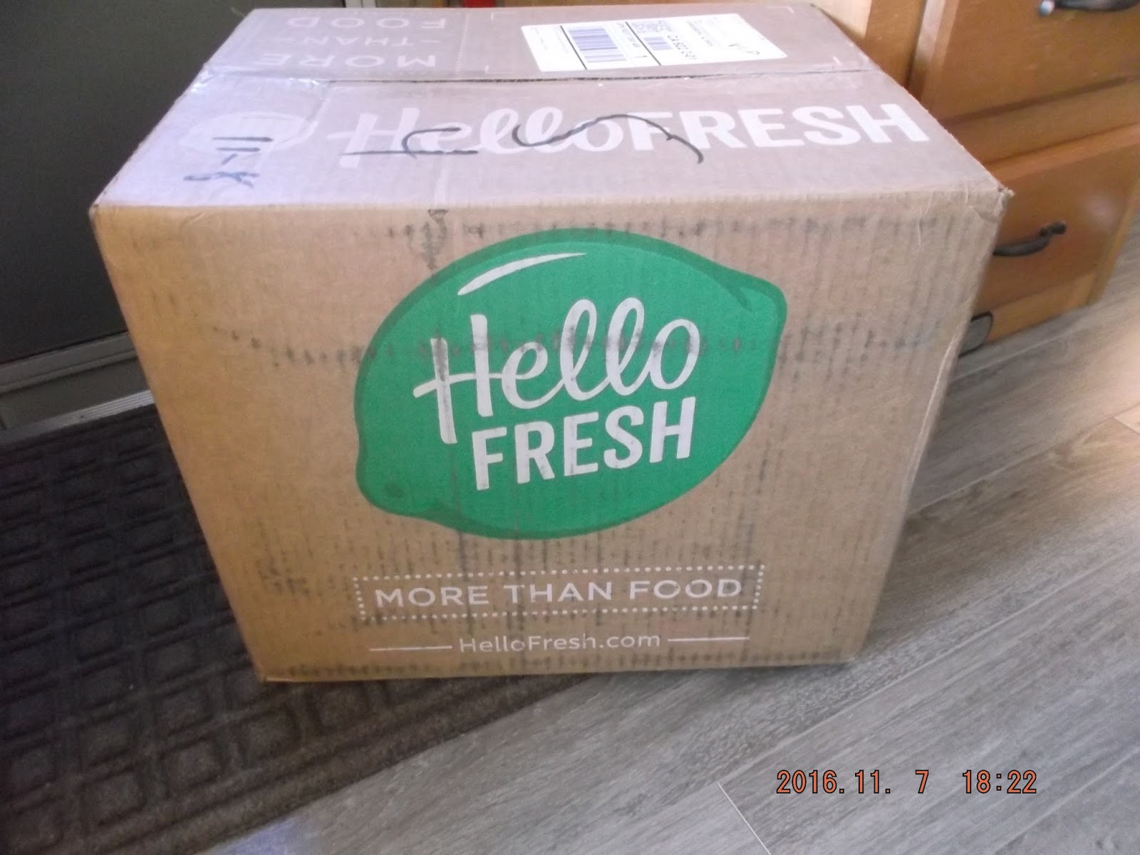 The One Income Dollar: Review: Hello Fresh Food Recipe Kit Delivery ...