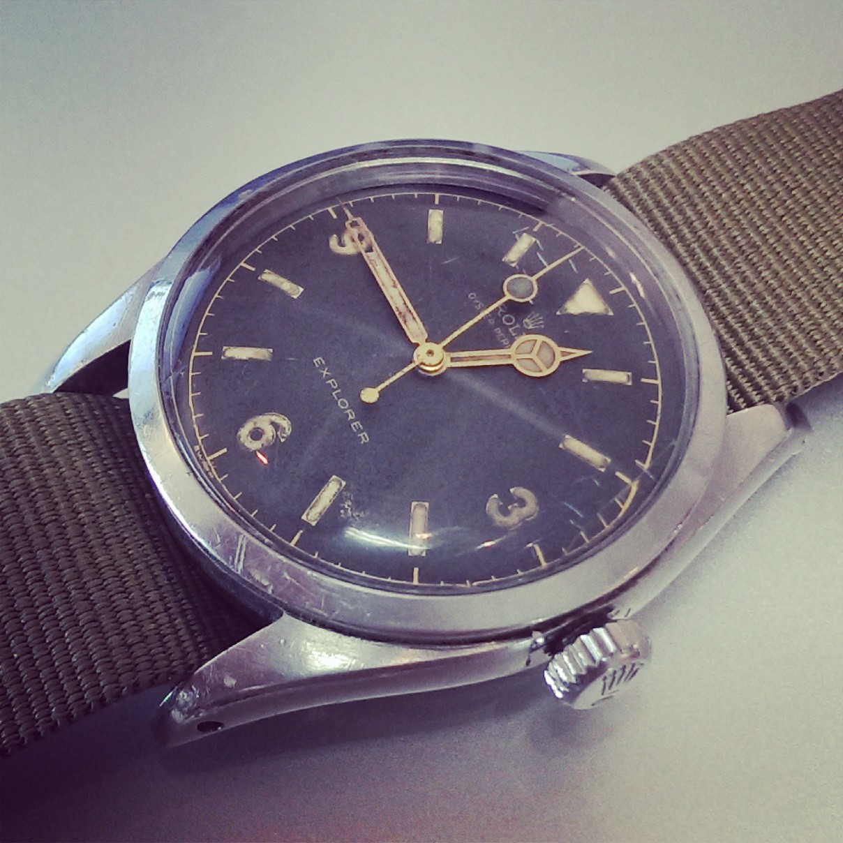 VINTAGE ROLEX WATCHES: VERY UNCOMMON VINTAGE ROLEX EXPLORER I - REF ...