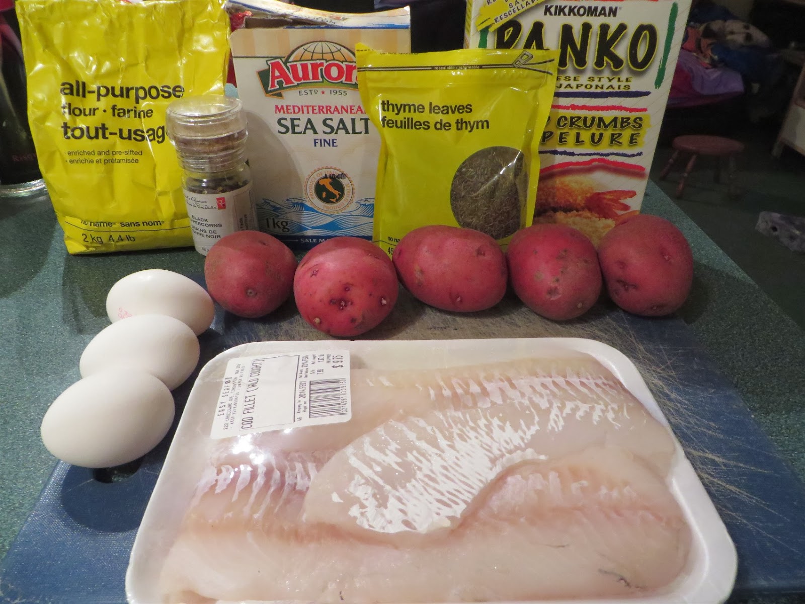 Teena in Toronto: Potato Crusted Cod