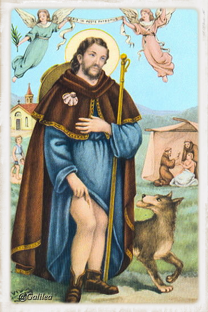 Santa María, Madre de Dios y Madre nuestra: San Roque, 16 de agosto