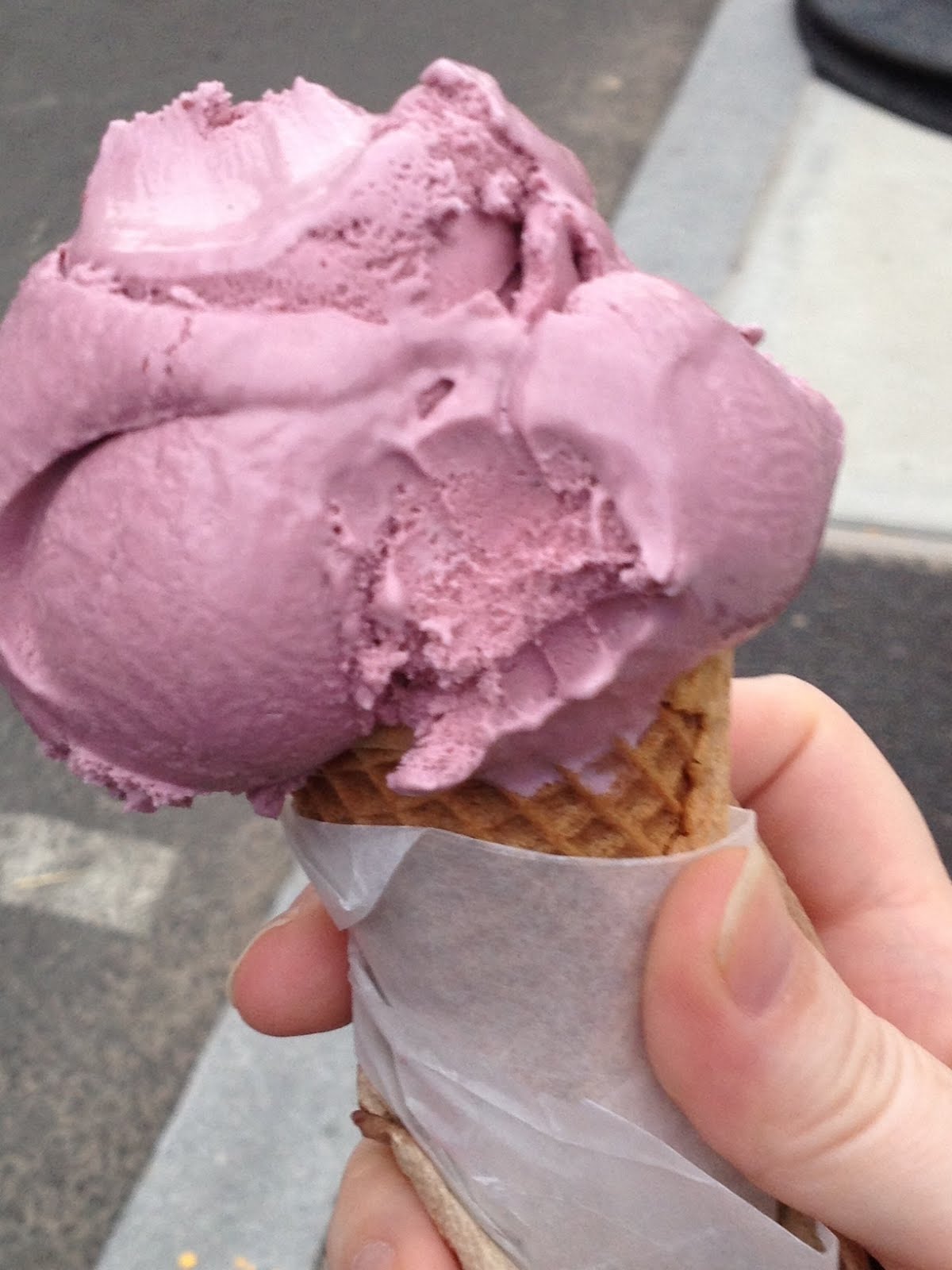 Stuff I Ate: Ice Cream Fail (Mystic, CT)