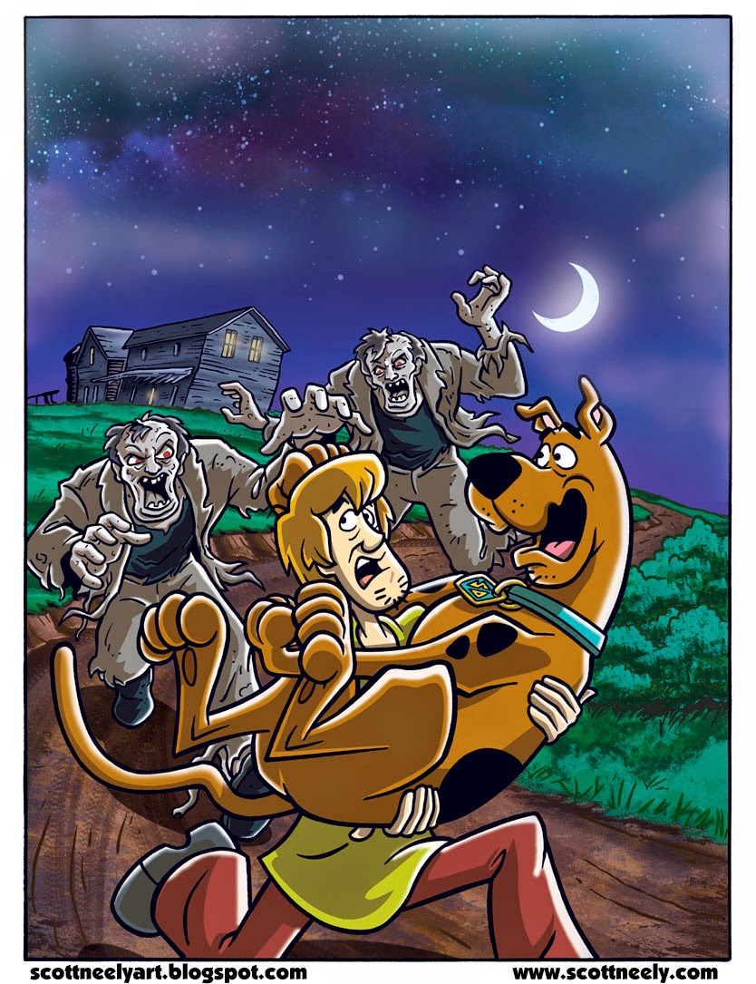 Scott Neely's Scribbles and Sketches!: More SCOOBY-DOO Capstone Book ...