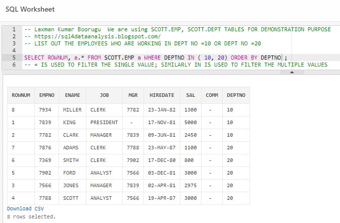 SQL QUERIES - FOR ANALYSIS: 2017