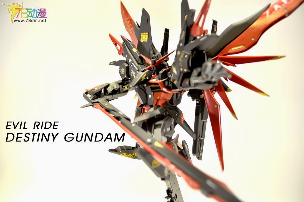 GUNDAM GUY: 1/100 Evil Ride Destiny Gundam - Customized Build