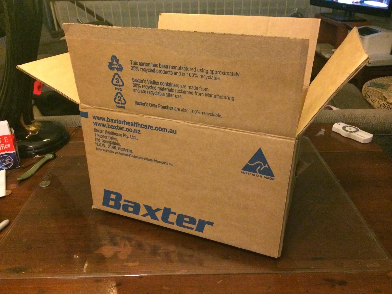 The Filthy Platen: To hell in a Baxter box.