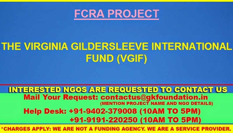 GK Associates: FCRA PROJECT: THE VIRGINIA GILDERSLEEVE INTERNATIONAL ...
