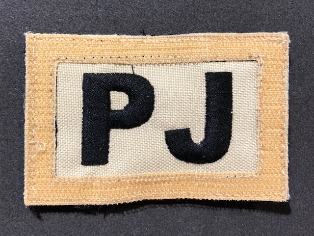 THE USAF RESCUE COLLECTION: USAF PJ / Reversible Embroidered Patch