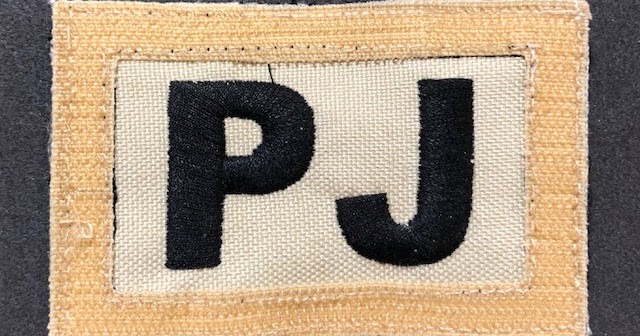 THE USAF RESCUE COLLECTION: USAF PJ / Reversible Embroidered Patch