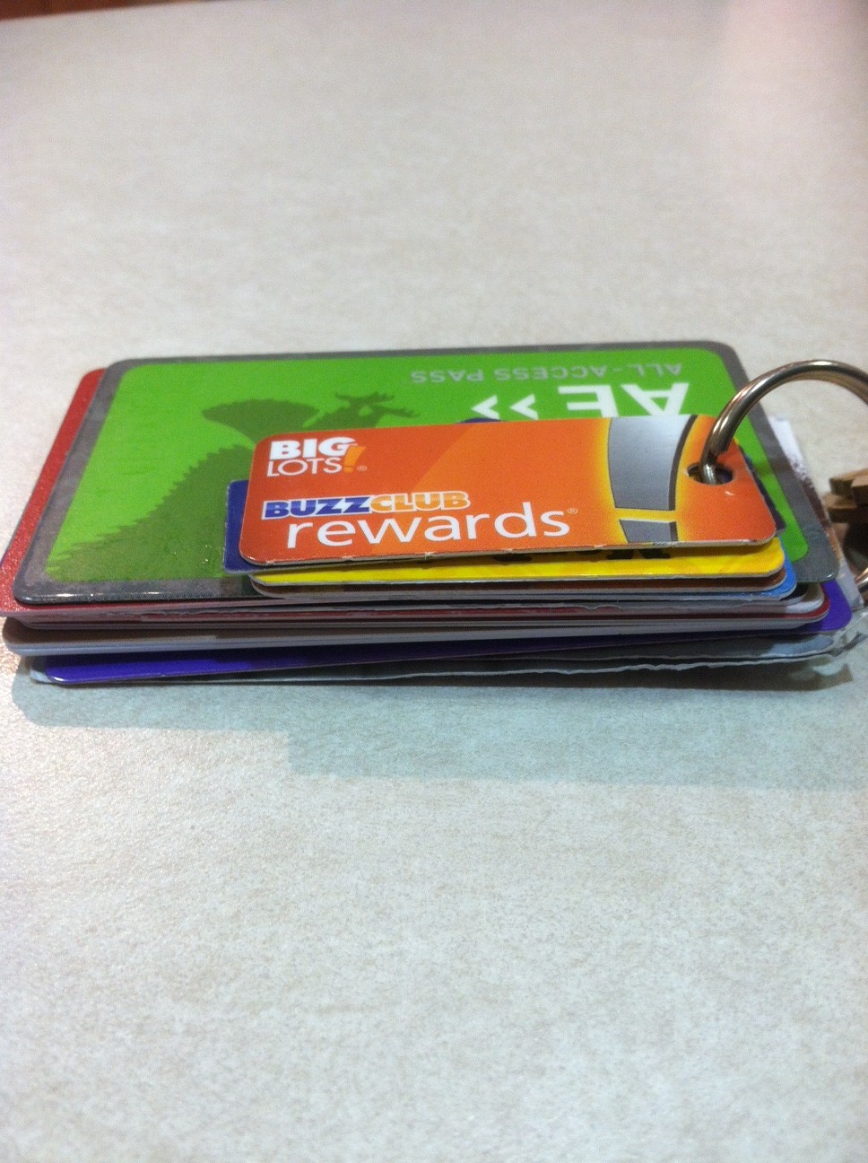 Simply Delicious Everyday: Organization: Store Rewards Cards