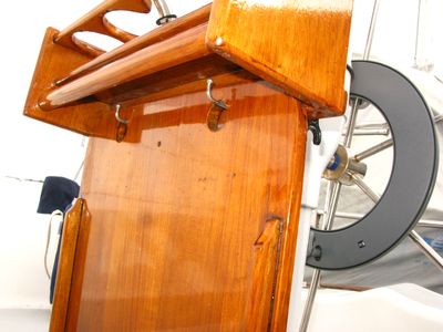 Boat Projects: Homemade Teak Cockpit Table