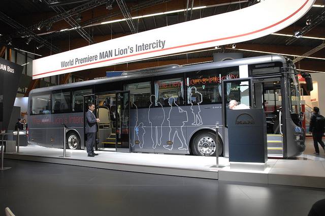 Man Lion´s Intercity en Busworld