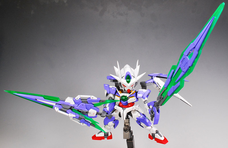 GUNDAM GUY: SD 00 Qan[T] Full Saber - Custom Build