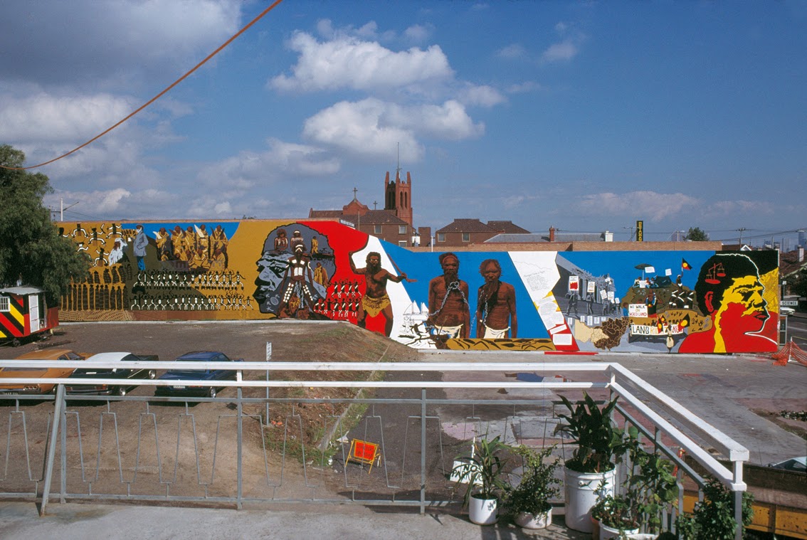 Megan Evans - Artist: The Northcote Koorie Mural