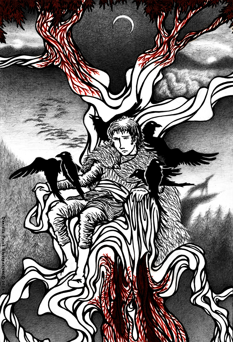 Danielle Pajak Illustrations: The Three-Eyed Crow