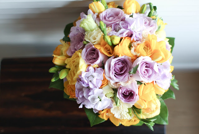 Lily Sarah Floral Studio: Colour Inspirations - Cheerful Bouquets