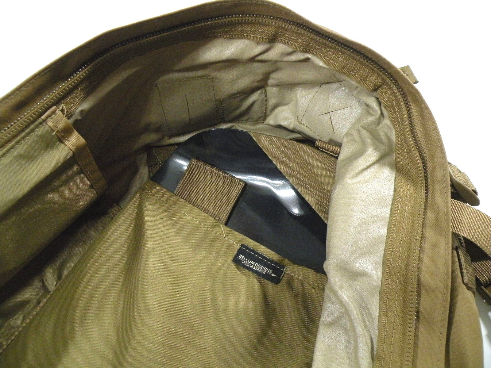 Webbingbabel: USN Bellum Designs Dual Assault Pack Coyote Brown