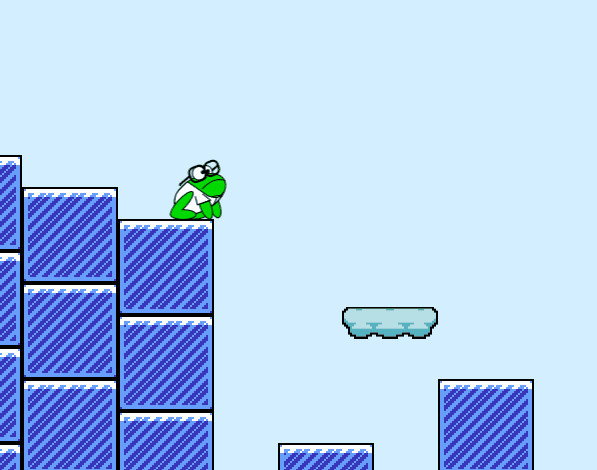 Amphibian Abstracts: Ride Moving Platforms in a Phaser Game