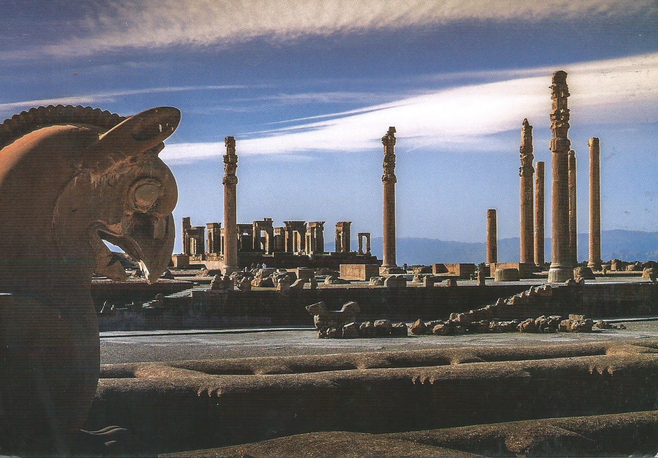 MY POSTCARD-PAGE: IRAN ~ Persepolis - Shiraz - UNESCO