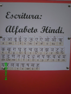 DE LA INDIA AL POZO: El Alfabeto Hindi