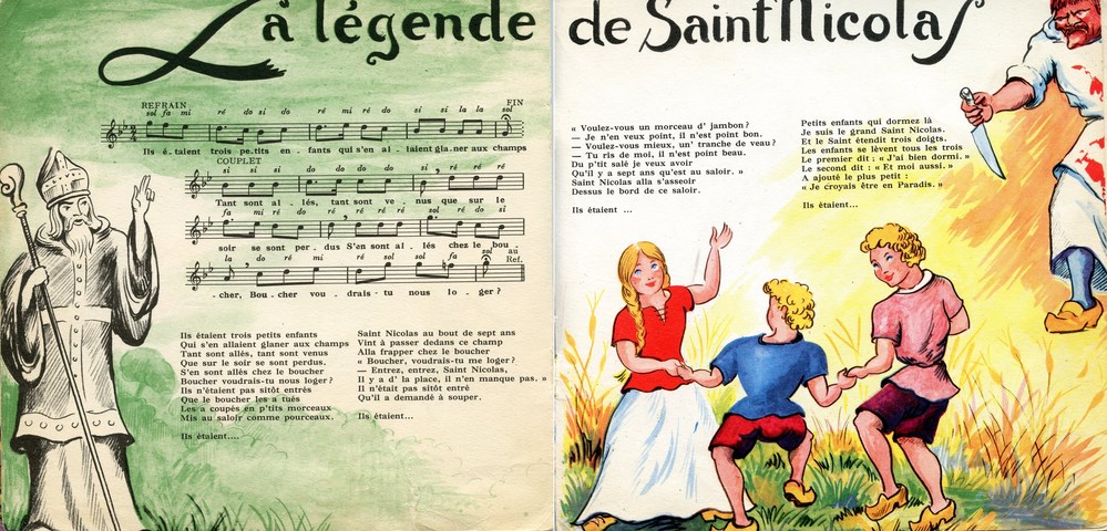 Vraie fiction: La légende de Saint Nicolas.