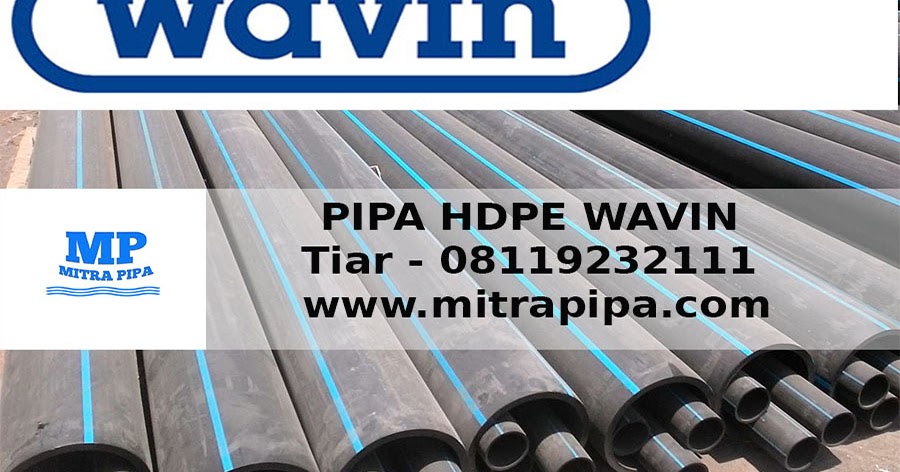Harga Pipa HDPE 2017: Katalog HDPE Wavin 2017