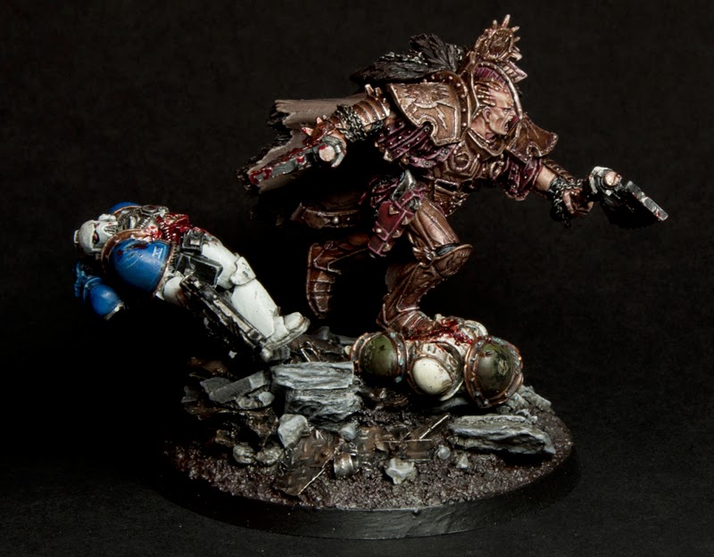 Mengel Miniatures: PAINTING: Angron Finished!