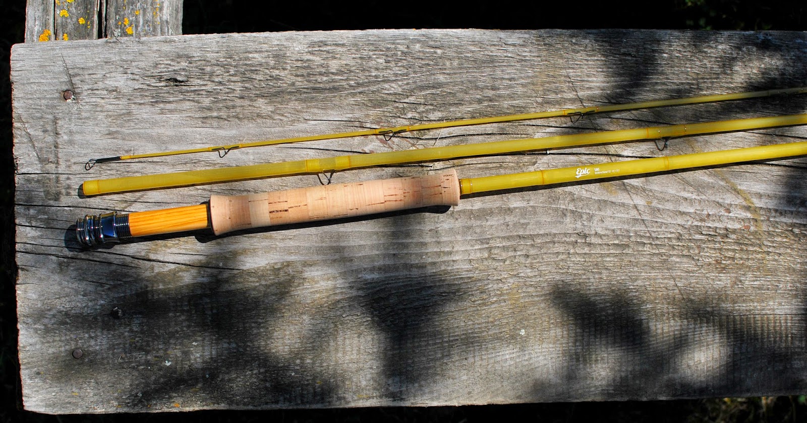 Handcrafted graphite and fiberglass fly rods: Swift Epic 580