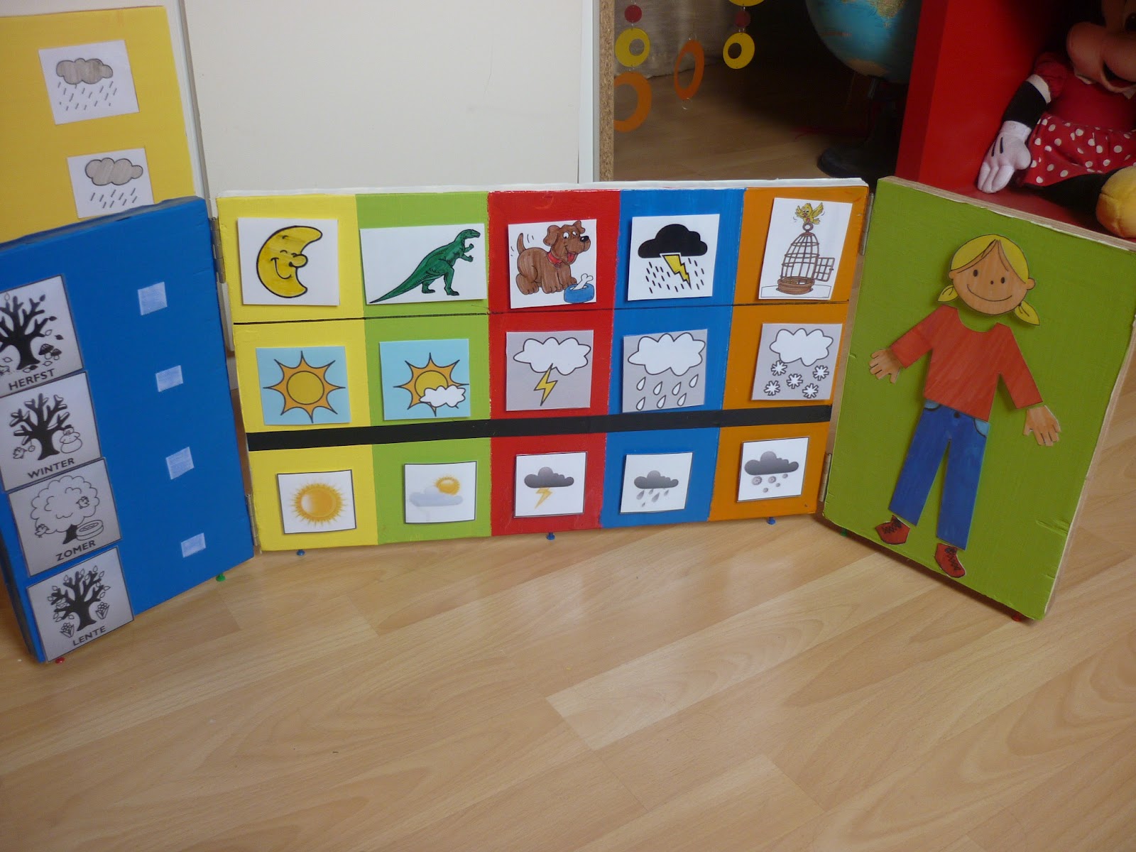 Marjorie's kleuterklas: De weerkoffer