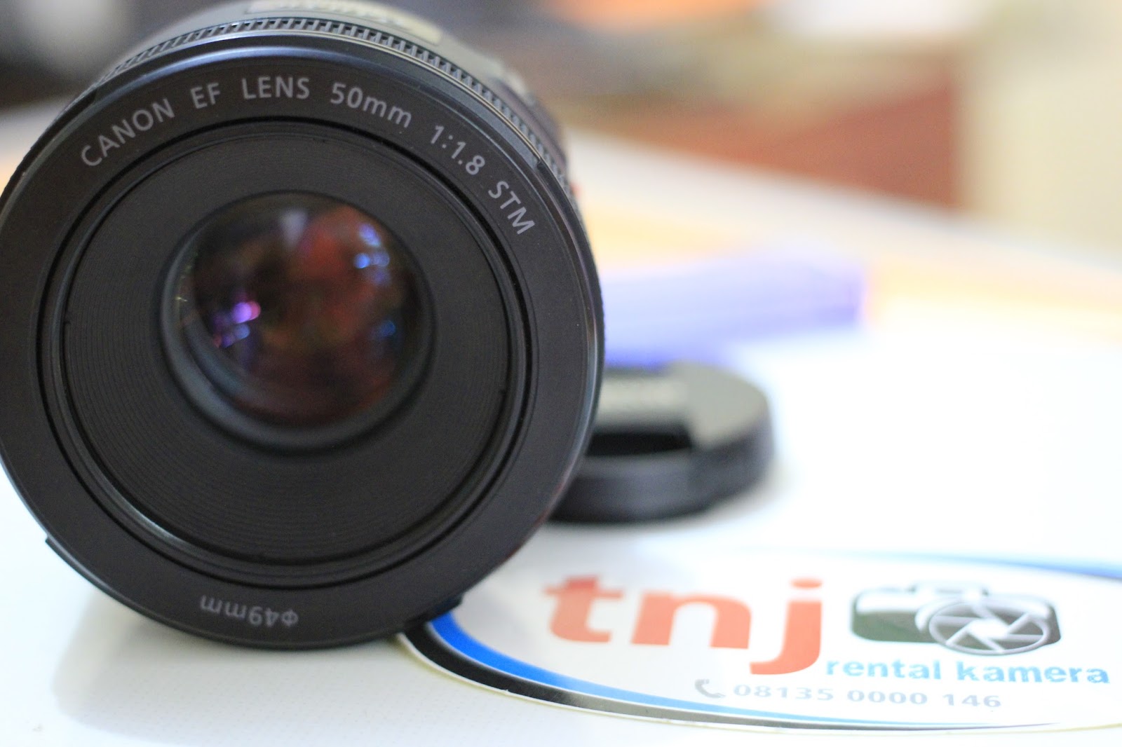 Lensa Fix 50mm f1.8 STM - Rental Kamera Batang Subah