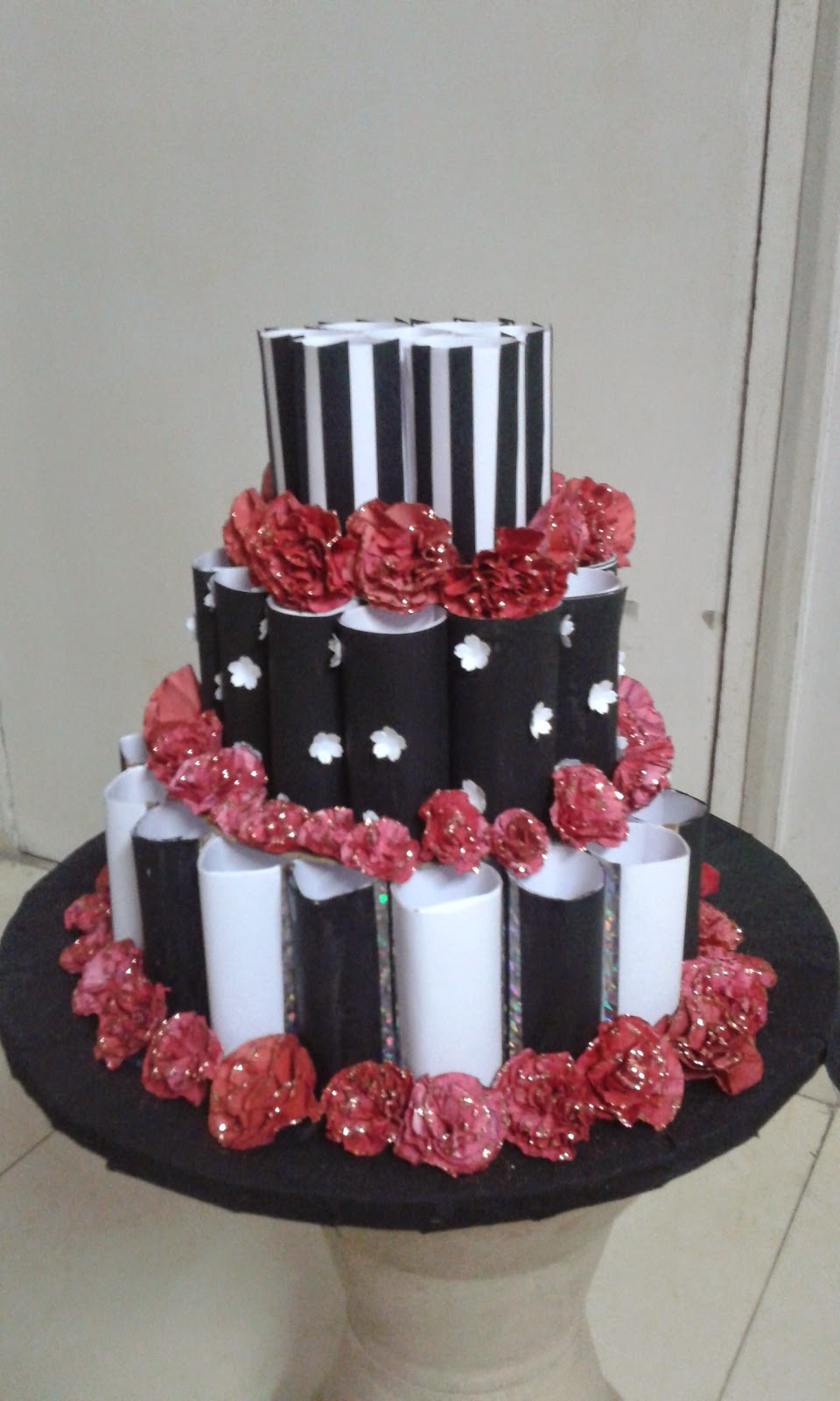 Paper Cake.. | Pretty Pink Crafter