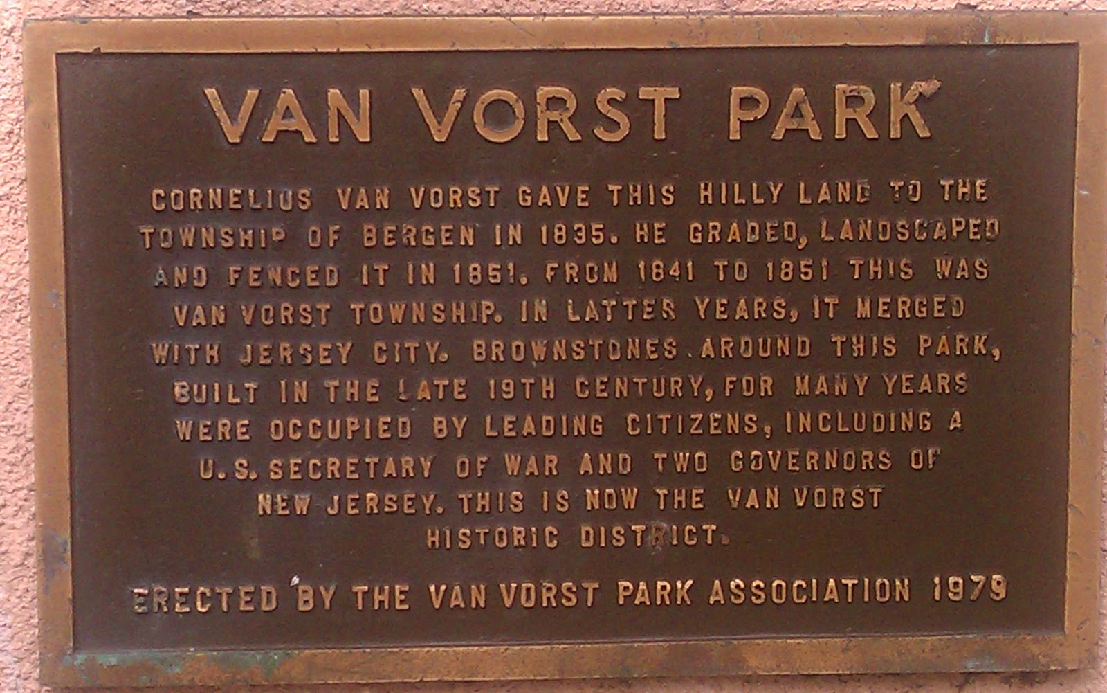 Some Jersey City Architecture and its Presidential Associations