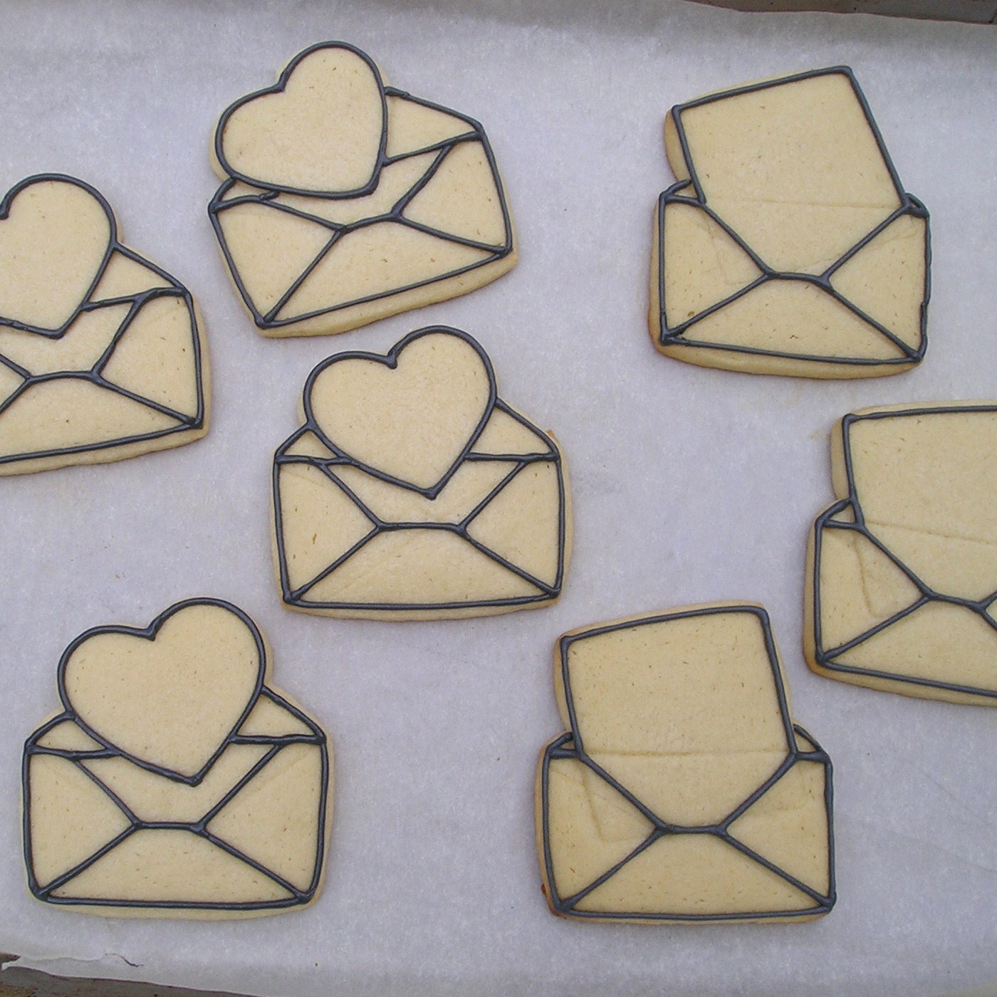 For the hearts, I found it easiest to start at the bottom of each. It ...