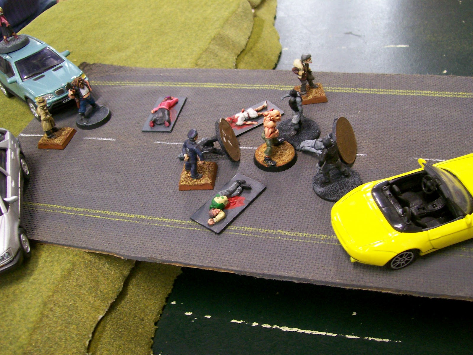 ANYTHING BUT A ONE!: AAR Zombie Bridge Game.