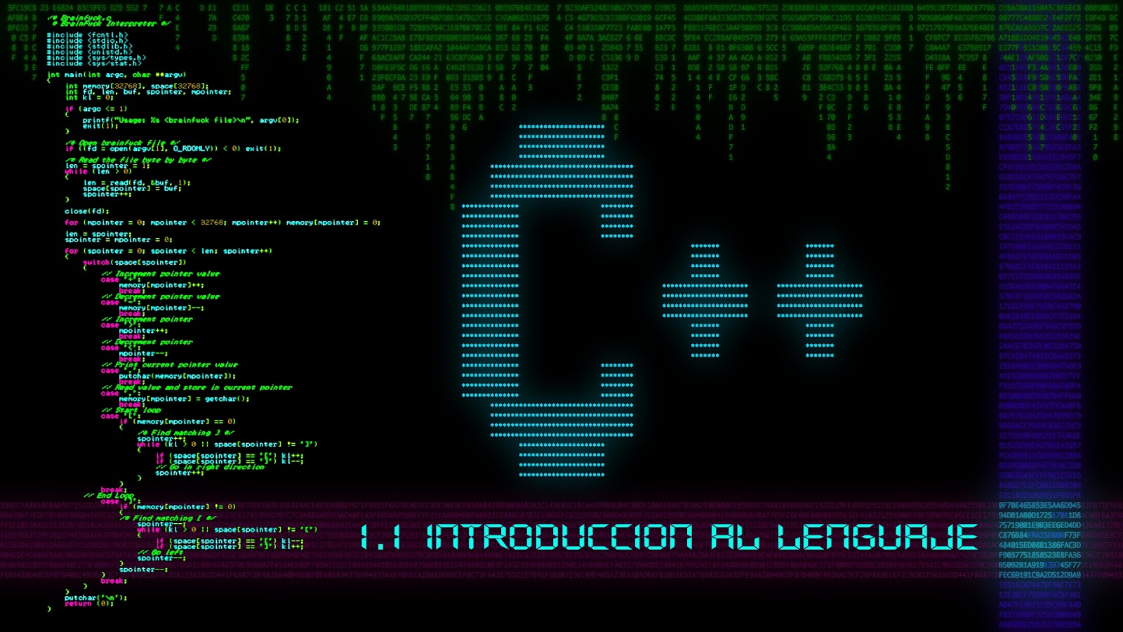 1.1 Introducción al lenguaje
